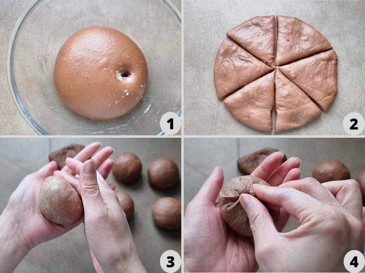 Heart Shaped Bread with Ginger and Chocolate | My Formosa Food