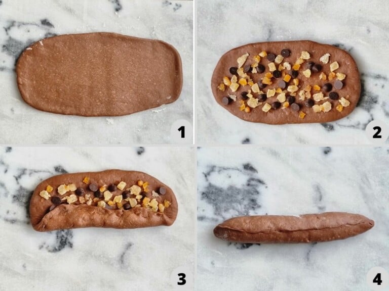 Heart Shaped Bread with Ginger and Chocolate | My Formosa Food