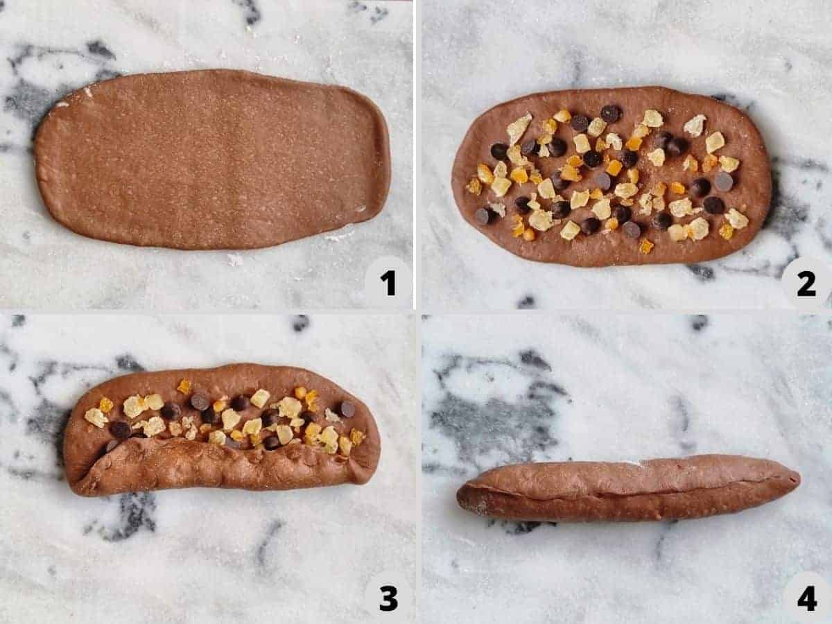 Heart Shaped Bread with Ginger and Chocolate | My Formosa Food