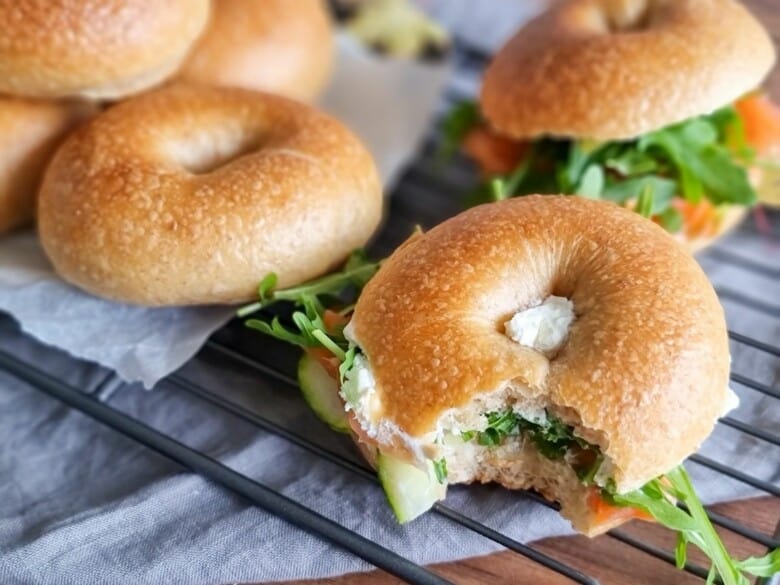 Maple Syrup Bagels | My Formosa Food