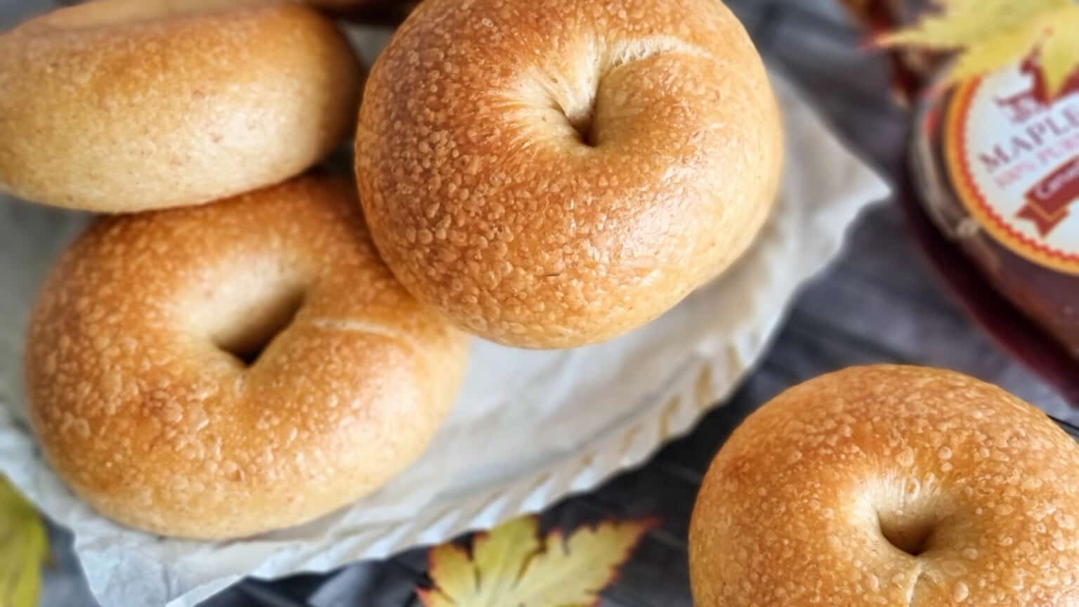 Maple Syrup Bagels | My Formosa Food